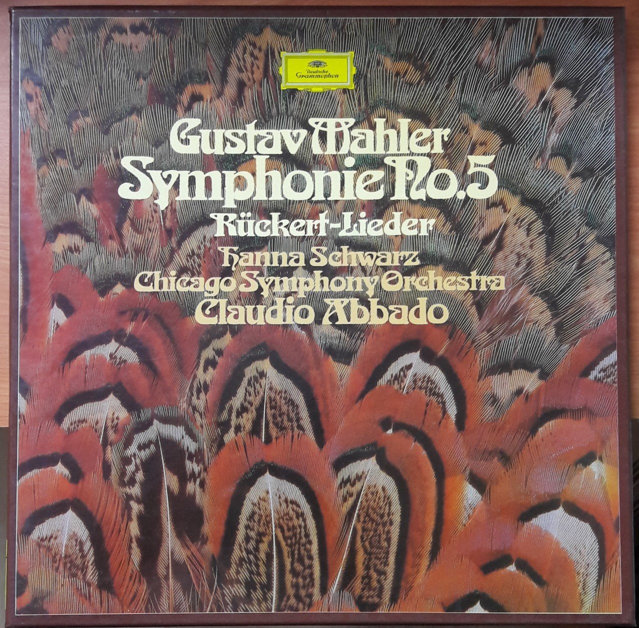 MAHLER: SYMPHONY NO.5, CHICAGO SYMPHONY ORCHESTRA, CLAUDIO ABBADO - 2PLAK 2.EL BOXSET