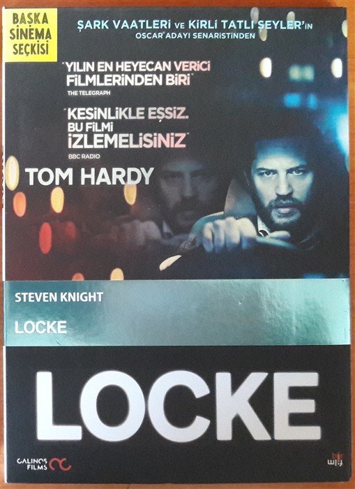 LOCKE - TOM HARDY - STEVEN KNIGHT - DIGIPACK DVD 2.EL