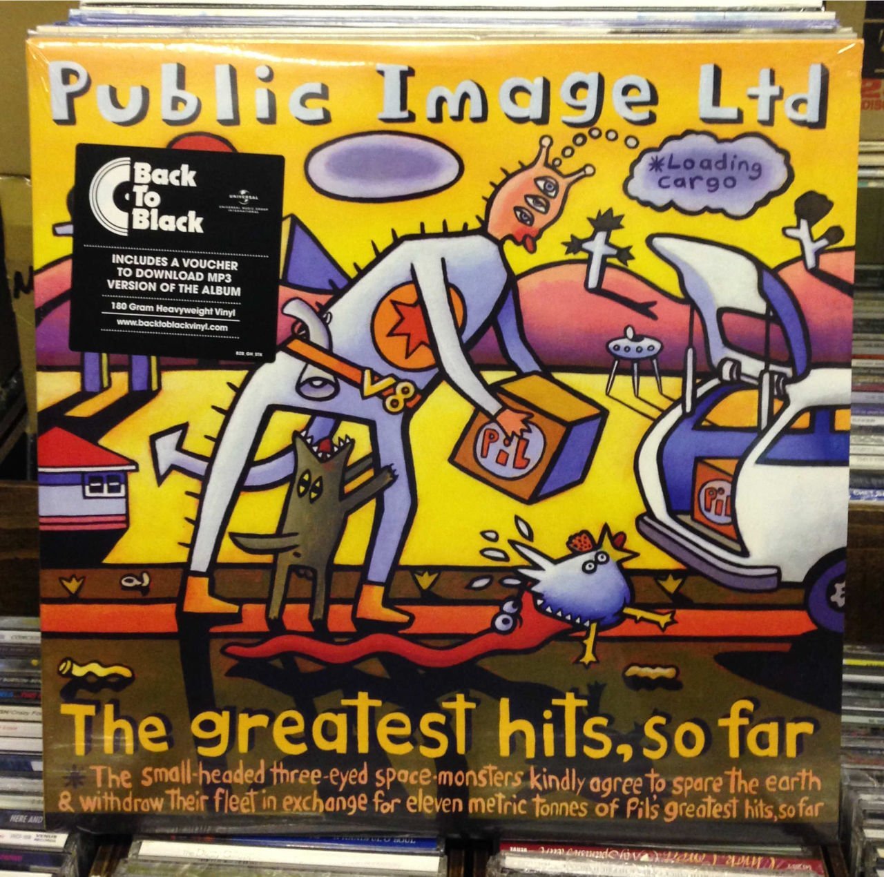 PUBLIC IMAGE LTD GREATEST HITS SO FAR LP SIFIR