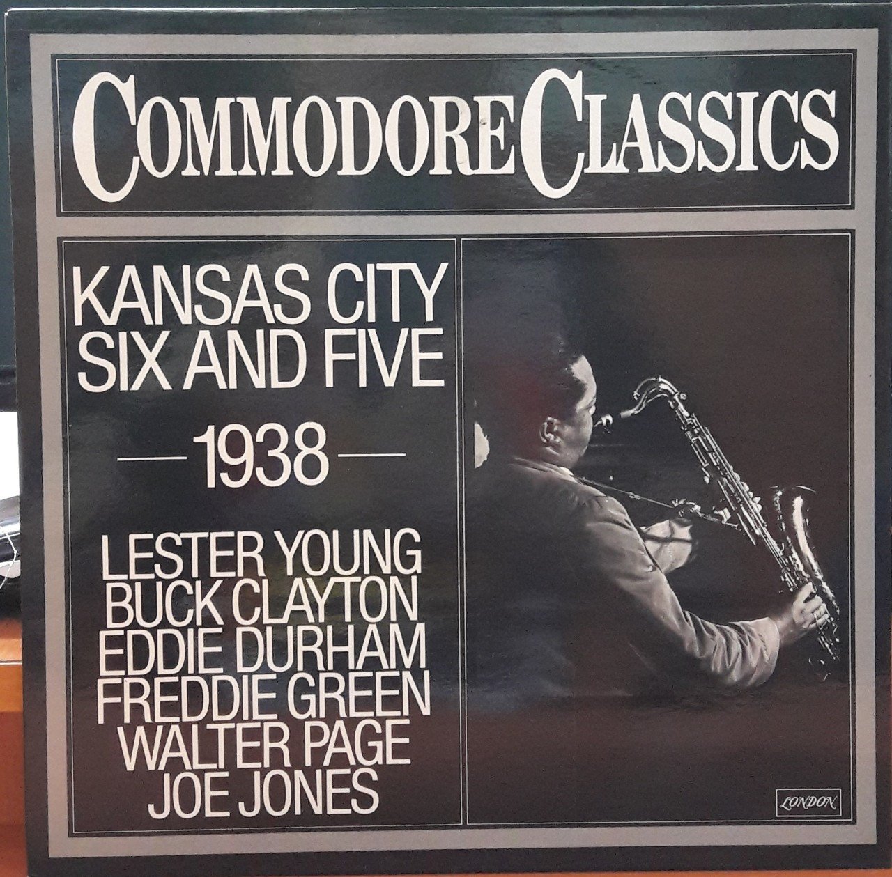 KANSAS CITY SIX AND FIVE - 1938 - LESTER YOUNG - PLAK 2.EL