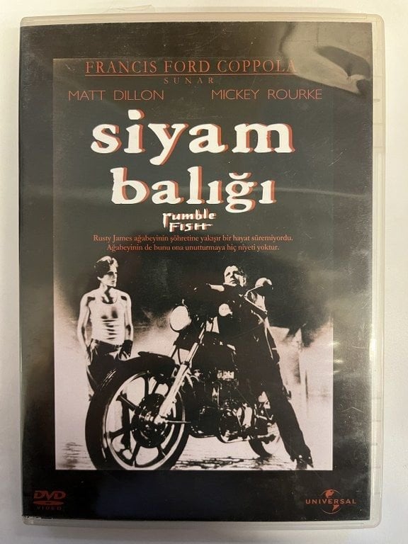 RUMBLE FISH - SİYAM BALIĞI - FRANCIS FORD COPPOLA - MATT DILLON ...