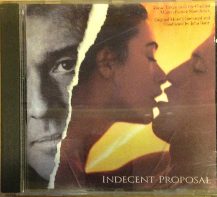 INDECENT PROPOSAL SOUNDTRACK JOHN BARRY CD 2.EL