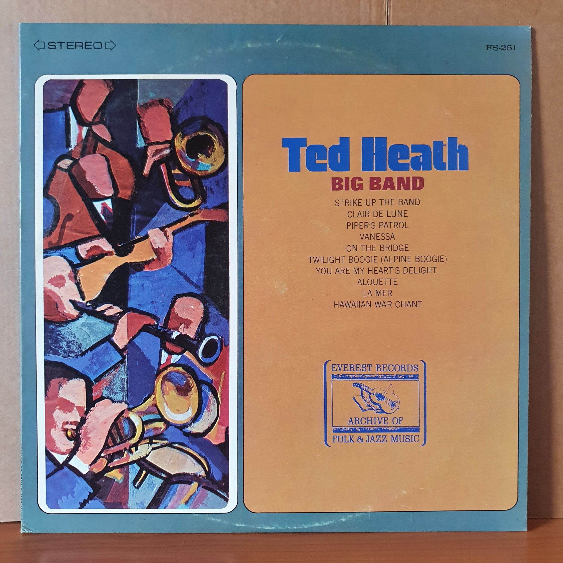 TED HEALTH - BIG BAND (1970) - LP 2.EL PLAK