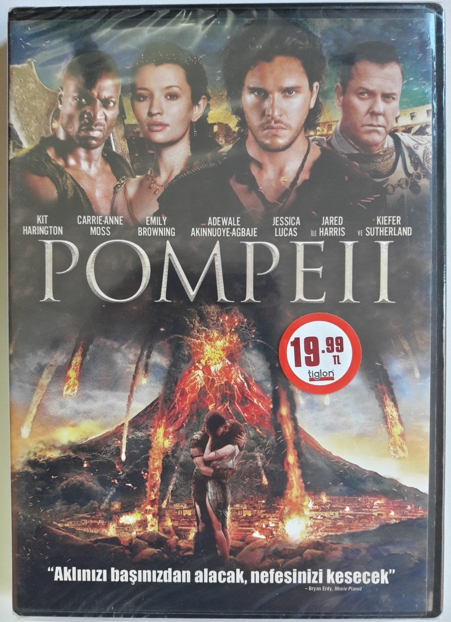 POMPEII - KIT HARINGTON - DVD SIFIR