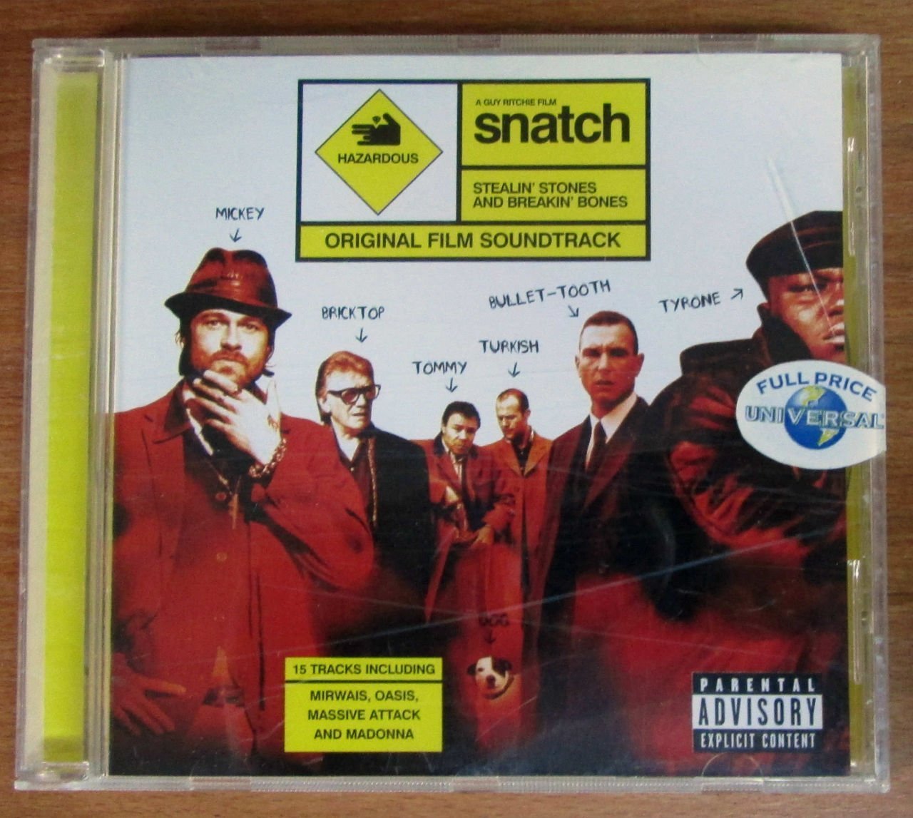 SNATCH SOUNDTRACK CD 2.EL