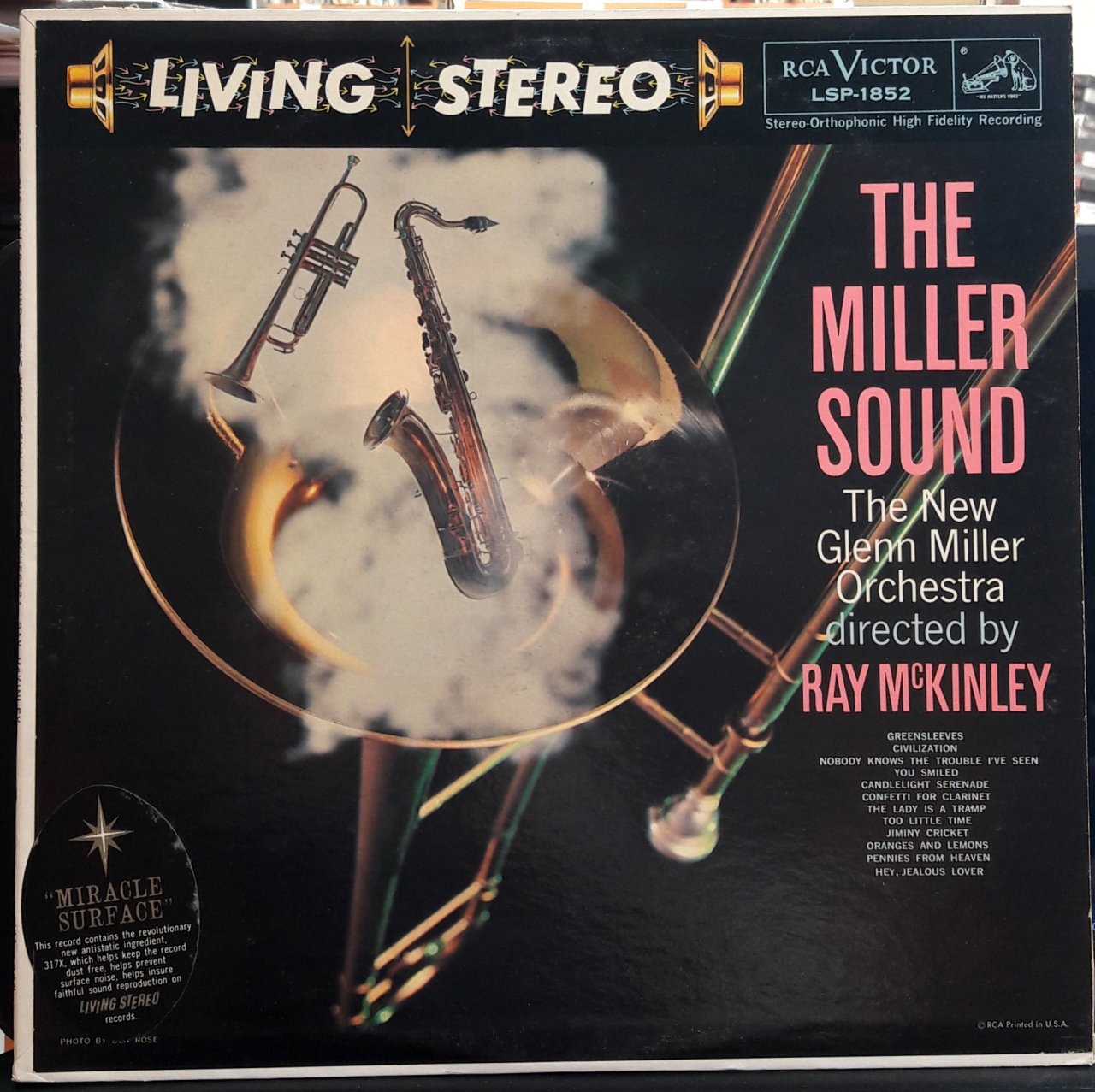 THE MILLER SOUND - THE NEW GLENN MILLER ORCHESTRA - RAY McKINLEY (1959 ...