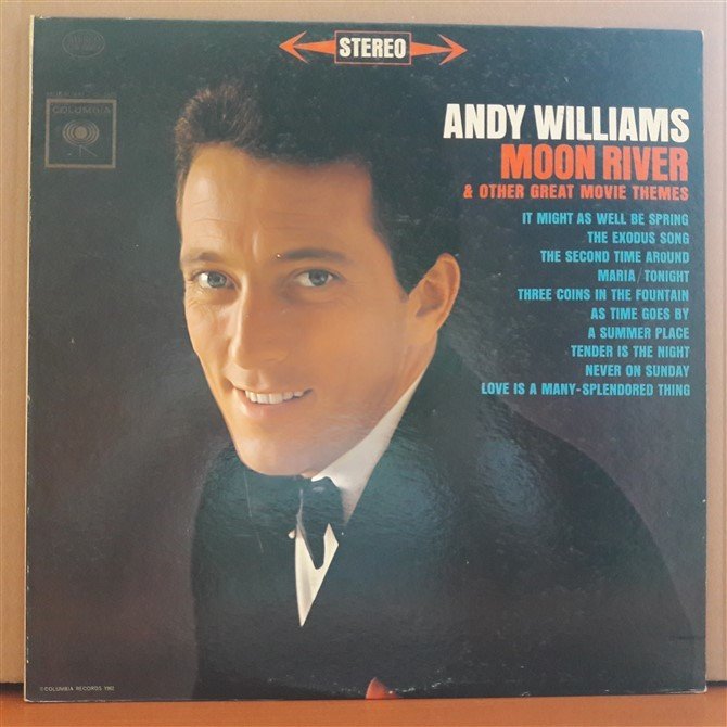 ANDY WILLIAMS - MOON RIVER (1962) - PLAK 2.EL